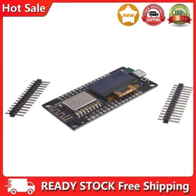 NODEMCU ESP8266 DEVELOP Boards 0.96 Inch OLED Display Wireless Modules ...