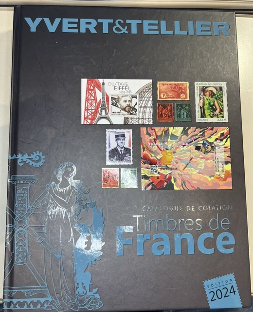 CATALOGUE DE COTATION 2024 - Timbre de France - Yvert et tellier. comme neuf. EUR 18,00 ...