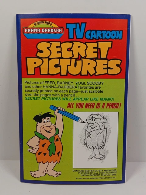 HANNA-BARBERA (1980) TV Cartoon Secret Pictures Rare The Flintstones ...