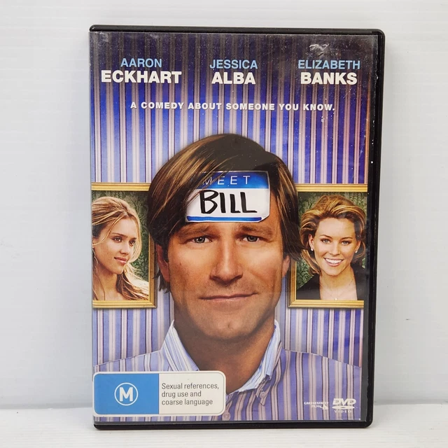 MEET BILL DVD Movie 2007 Aaron Eckhart Jessica Alba Comedy Drama Region ...