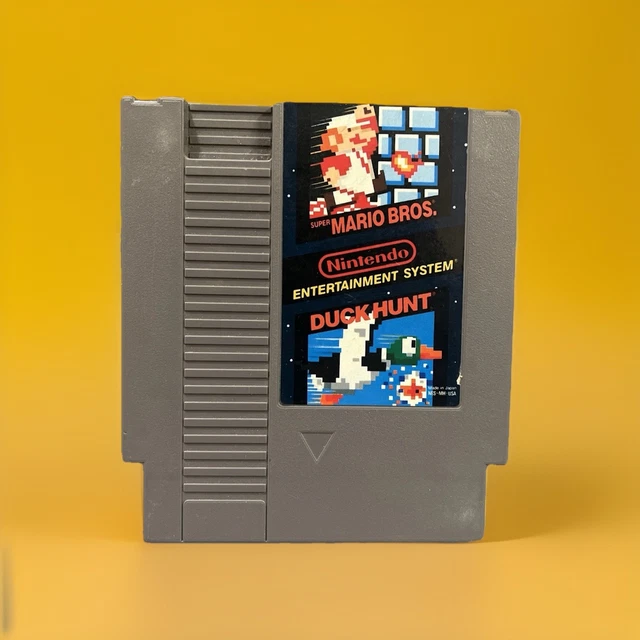 SUPER MARIO BROS / Duck Hunt Original NES Authentic Cartridge Loose ...