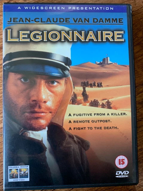 LÉGIONNAIRE DVD 1998 Action Film Avec Jean Claude Van Damme EUR 20,64 ...