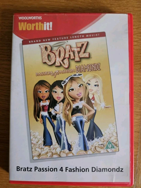 BRATZ PASSION 4 Fashion Diamondz Dvd Rare Woolworths Worth It Cover ...