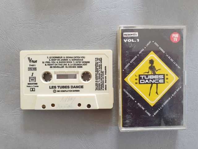 🎧 CASSETTE AUDIO / K7 / Audio Tape - Les Tubes Dance vol1 - Metropolys ...