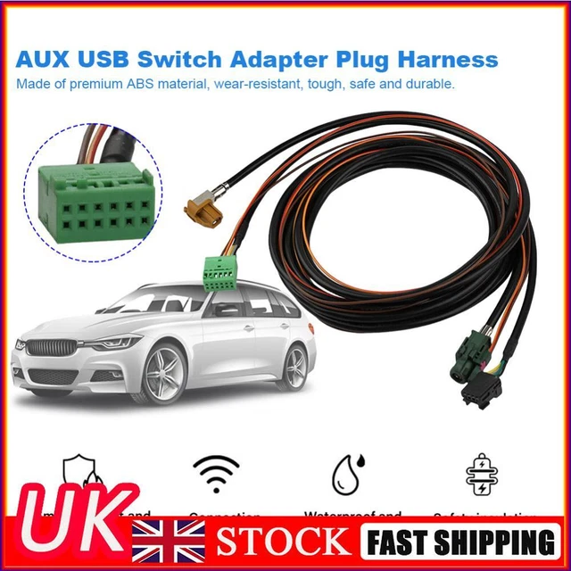 ADAPTER PLUG SOCKET MIB2 USB AMI Button Wiring Harness for Golf 7 MK7 ...