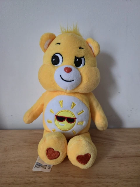 CARE BEARS FUNSHINE Bear Yellow Sunshine Plush - 2020 Basic Fun £4.37 ...