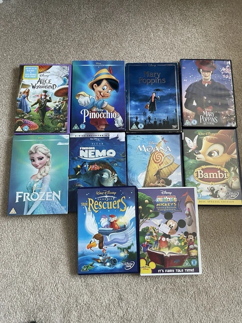 10 X DISNEY DVD Bundle Kids Family Movies FAST DISPATCH UK £7.99 ...