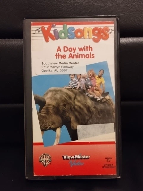 KIDSONGS - A Day With The Animals VHS View Master Video Rare OOP 1986 ...