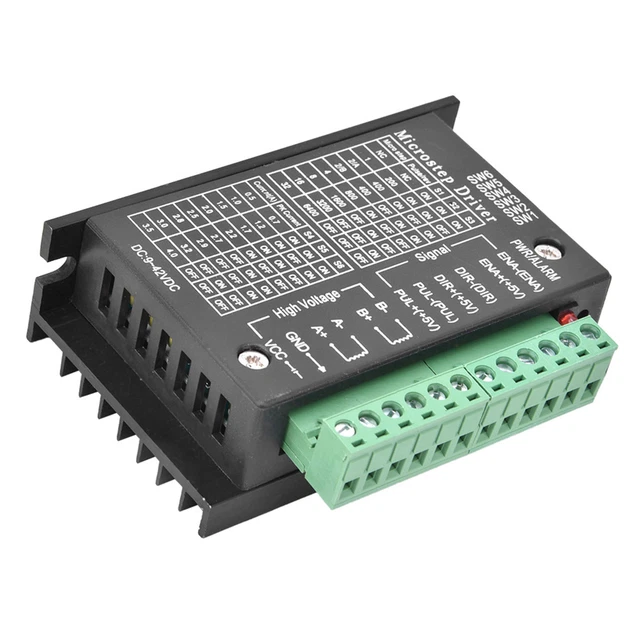 STEPPER MOTOR DRIVER Aluminum High Speed Optical Isolation TB6600 NEMA ...