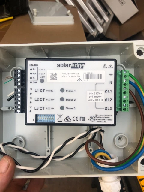 SOLAREDGE MODBUS METER With Meter Enclosure £104.00 - PicClick UK