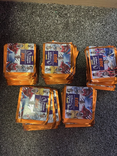 *2023 SEASON* PANINI Premier League Sticker Collection 2023 100 Packs ... *2023 SEASON* PANINI Premier League Sticker Collection 2023 100 Packs ...