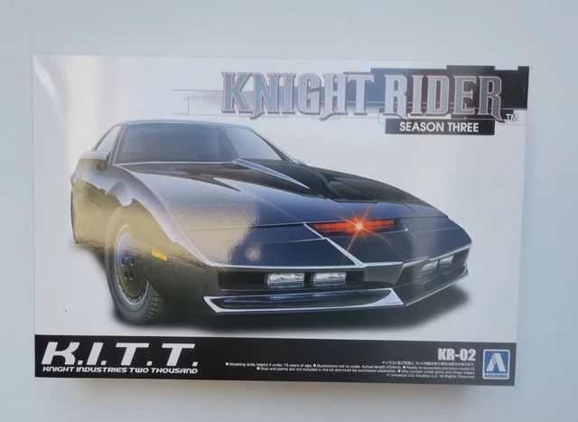 KITT KNIGHT RIDER Season 3 Aoshima KR-02 1:24 gebraucht EUR 44,95 ...