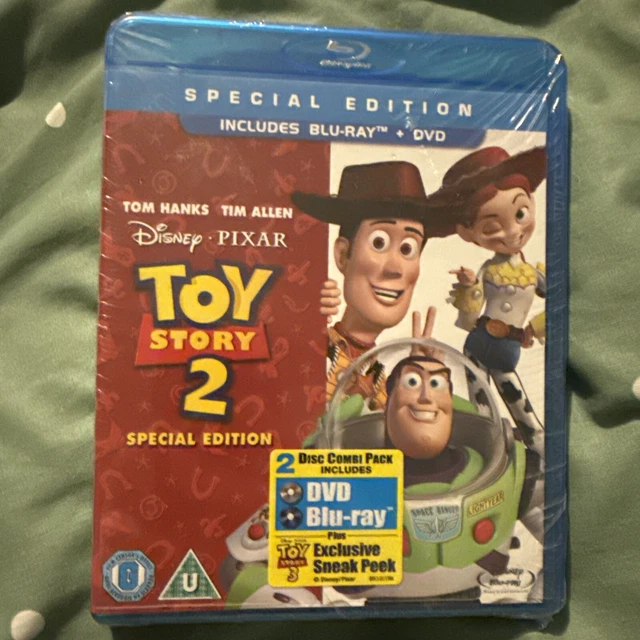 DISNEY PIXAR TOY Story 2 Blu-ray & dvd discs double play ( new sealed ...
