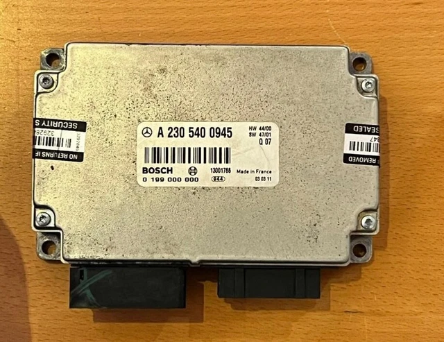 MERCEDES SL R230 SL R230 BATTERY CONTROL UNIT BATTERY CONTROL MODULE ...