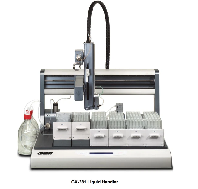 GILSON GX-281 PREP HPLC system 322 155 TLC Software Dell PC $33,000.00 ...