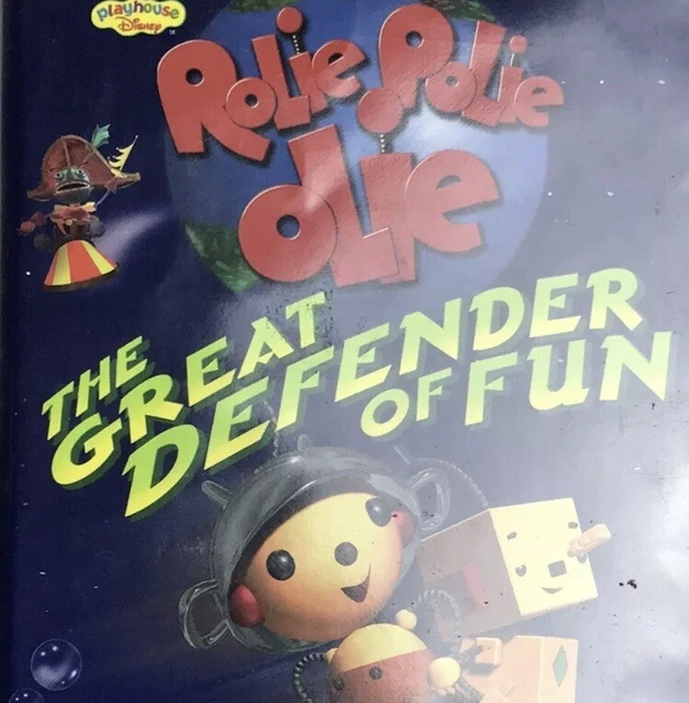 ROLIE POLIE OLIE Great Defender of Fun VHS 2002 Kids Childrens Show ...