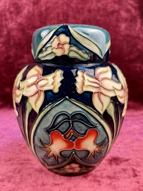A LIMITED EDITION Moorcroft Carousel Ginger Jar. Rachel Bishop. £208.68 ...