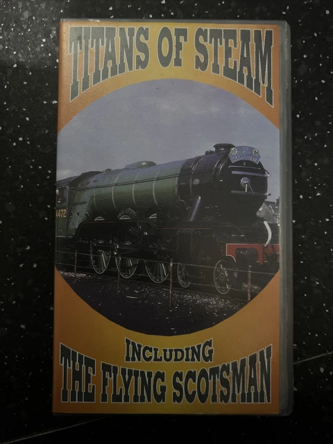 TITANS OF STEAM Including The Flying Scotsman VHS Video Tape £1.50 ...