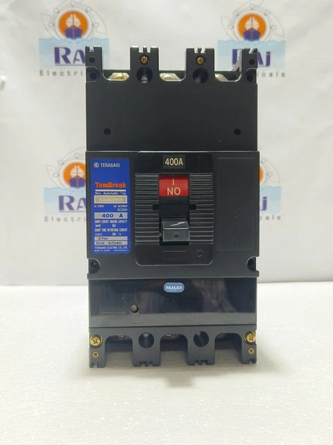 TERASAKI TEMBREAK, XS400NN 400A Non Automatic Trip mccb 3 pôles (Livraison... EUR 498,83 ...