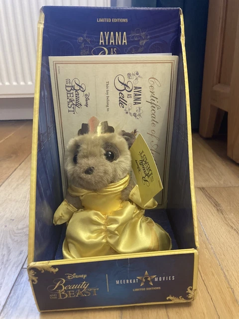 COMPARE THE MEERKAT Ayana As Belle Beauty And The Beast Soft Toy ...