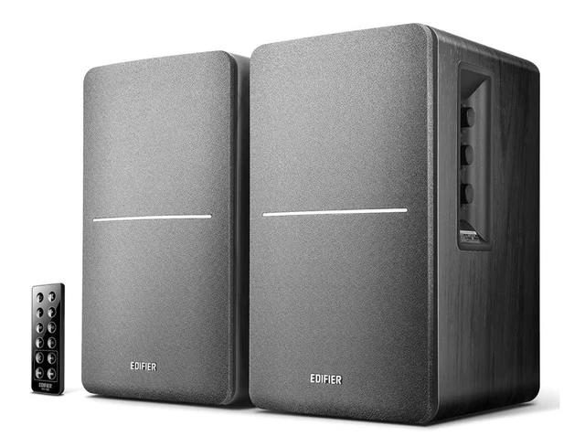 EDIFIER R1280DB POWERED Bluetooth Bookshelf Speakers 4” Near Field 42W ...