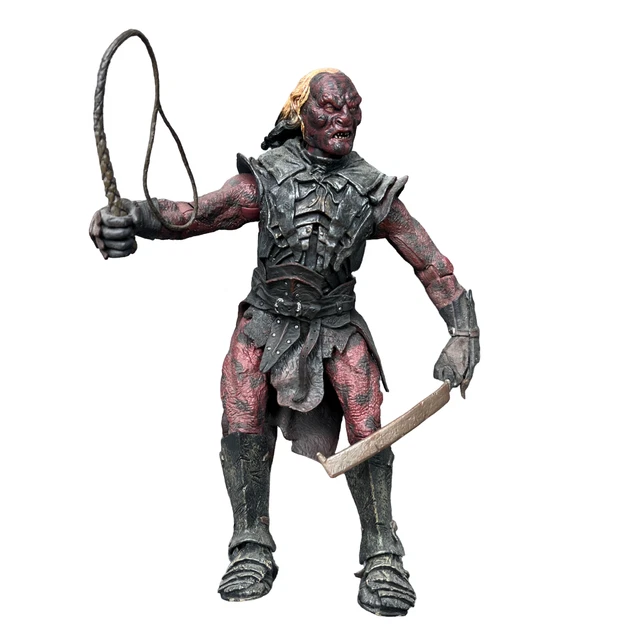 VINTAGE THE LORD of the Rings Orc Captain Ugluk 8" Action Figure ROTK ...