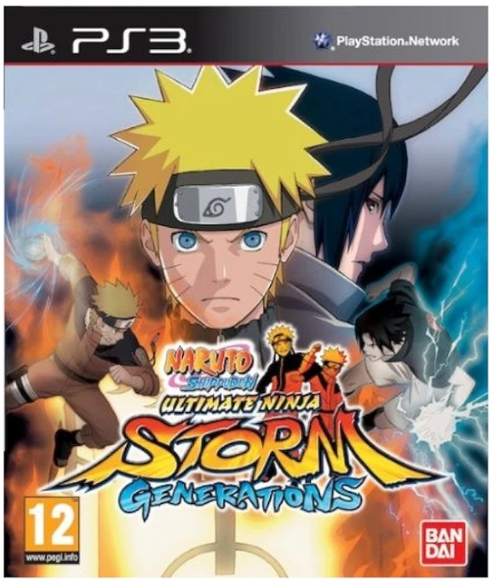 NARUTO SHIPPUDEN ULTIMATE Ninja Storm Gen. Ps 3 Playstation 3 ...