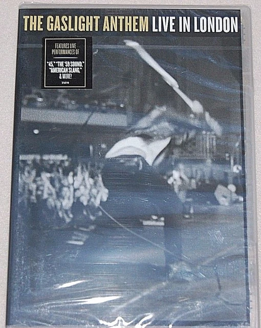 LIVE IN LONDON [De-Version]-The Gaslight Anthem-Dvd New Factory Sealed ...