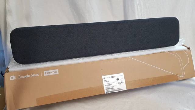 LENOVO GIV10L GOOGLE Meet Series One Gen2 Smart Audio Bar RCA USB-C PoE ...