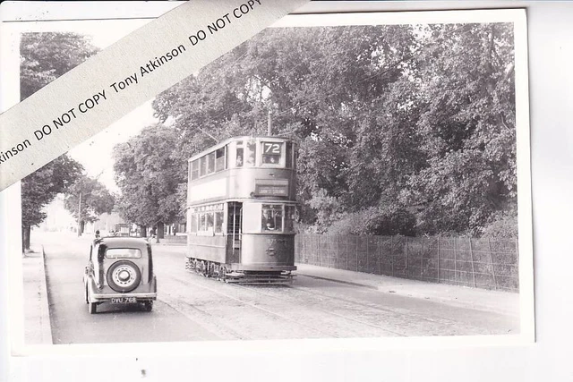 LONDON TRANSPORT - Hr2 Type Tram Car No. 1875 - Route 72 - Photo - #Ref ...