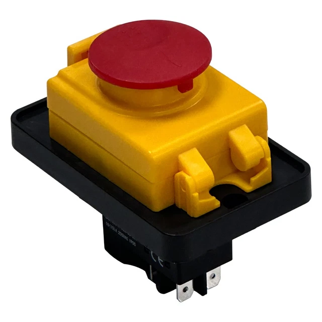 UNIVERSAL REPLACEMENT SWITCH 250V 16A 4Pin NVR Switch Emergency Stop ...