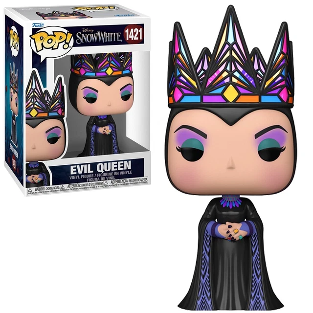 FUNKO POP! DISNEY Evil Queen (Blue/Black Gown) Snow White #1421 Vinyl ...