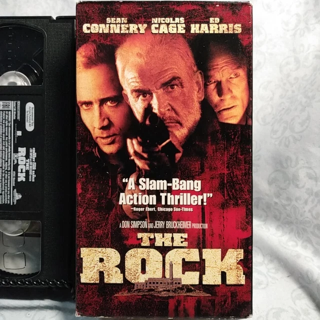 THE ROCK VHS 1998 Video Tape Connery Cage Harris £4.82 - PicClick UK