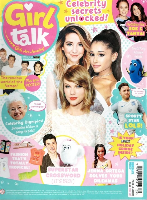 GIRL TALK THE Vamps Taylor Swift Jenna Ortega EUR 15,79 - PicClick IT