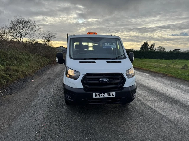 FORD TRANSIT 2.0 350 EcoBlue Leader Double Cab tipper 4dr Diesel Ma ...