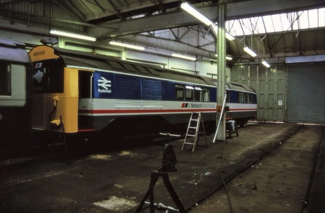 BRITISH RAIL NETWORK Southeast Class 485 EMU Ryde Wight 1987 Slide W ...