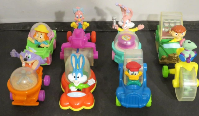 1992 MCDONALD’S TINY Toon Adventures Wacky Rollers Complete Set 8 Happy ...
