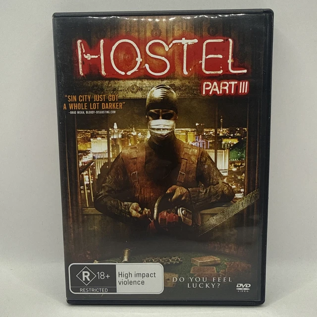HOSTEL - PART 3 III (DVD, 2011) Horror Region 4 VGC $12.95 - PicClick AU
