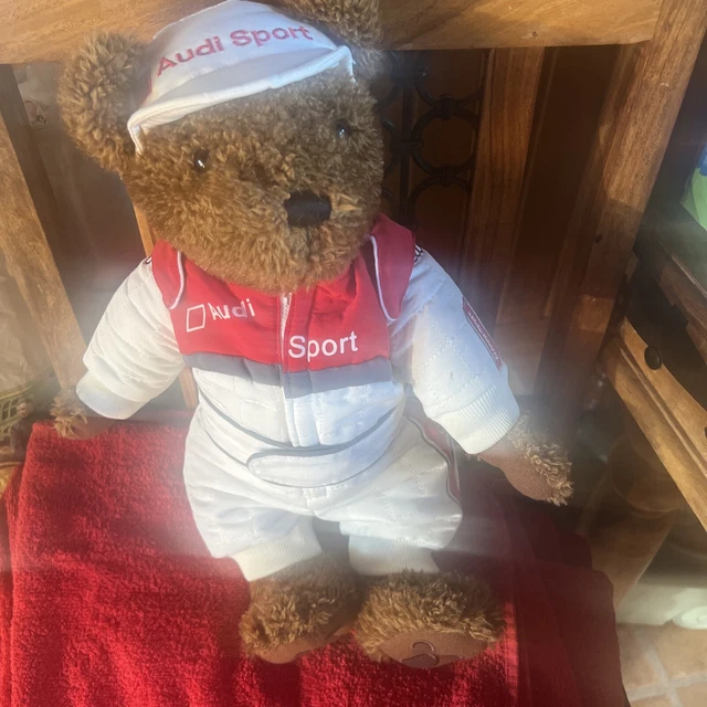 AUDI SPORT RACING Collectors Teddy Bear Authentic New £40.00 - PicClick UK