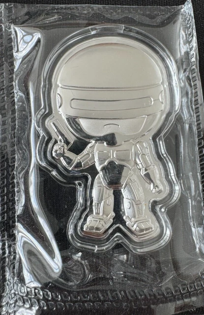 SEALED 2024 ROBOCOP 1oz silver bullion coin In Capsule Fiji 50c £35.89 ...