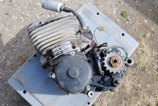 YAMAHA YZ 490 J 1982 complete engine was running fine, needs ...