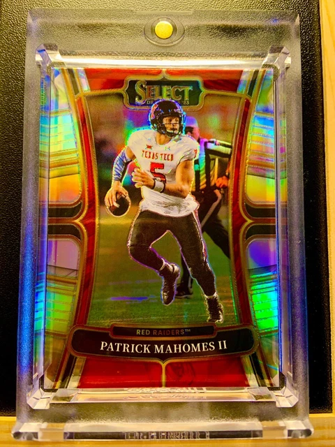 PATRICK MAHOMES Rare Prizm Carte Réfracteur Ssp Investissement Chefs ...