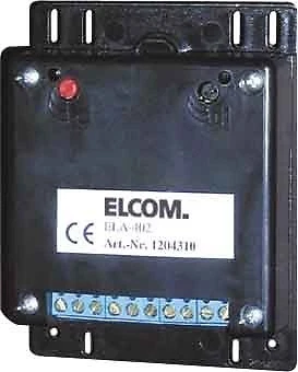 ELCOM ELA-402 ALTOPARLANTE porta Installazione 1+N Nero EUR 113,83 ...