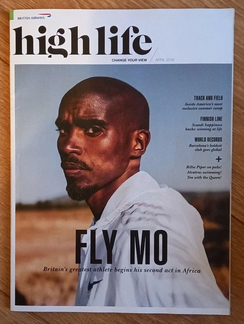 BRITISH AIRWAYS (UK) 'High Life' airline inflight magazine (4 2018) £0. ...