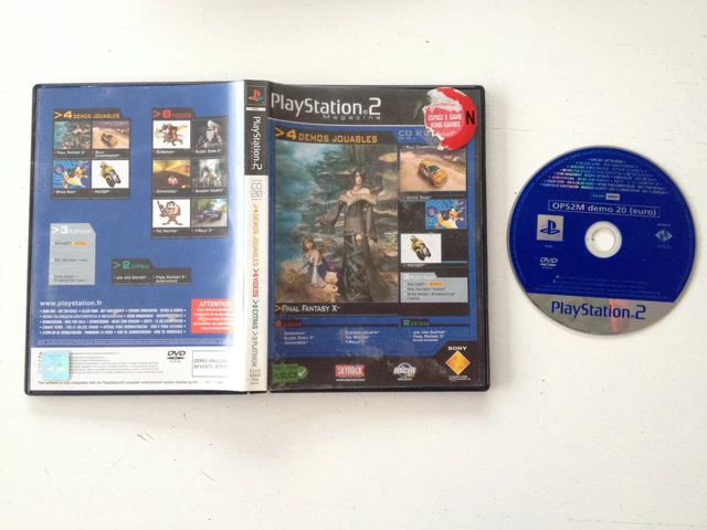 DVD DEMO 20 OPS2M Playstation 2 Magazine SONY PS2 PAL FR EUR 8,26 ...