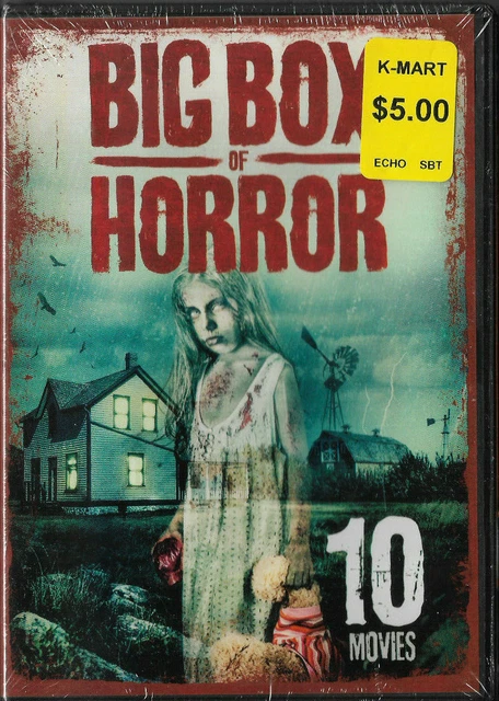 NEW BIG BOX Of Horror 10 Movies (DVD BOX SET) Sleaze Gore Classics ...