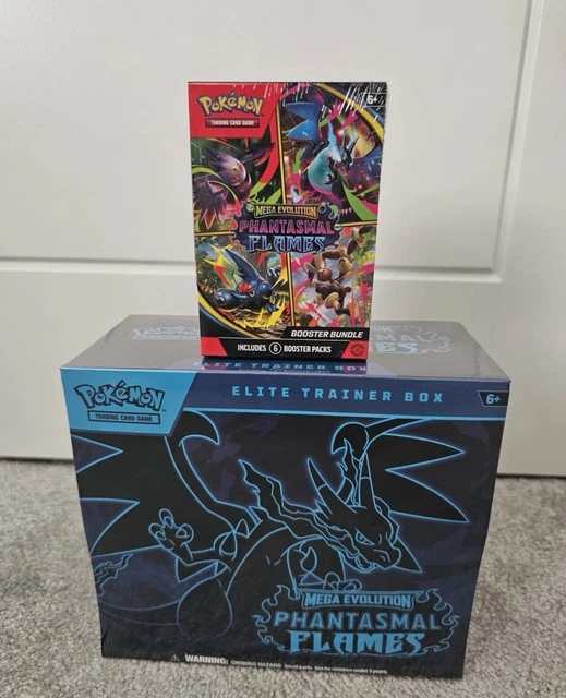 POKÉMON TCG: PHANTASMAL Flames ETB & Booster Bundle | In Hand | EUR 159 ...
