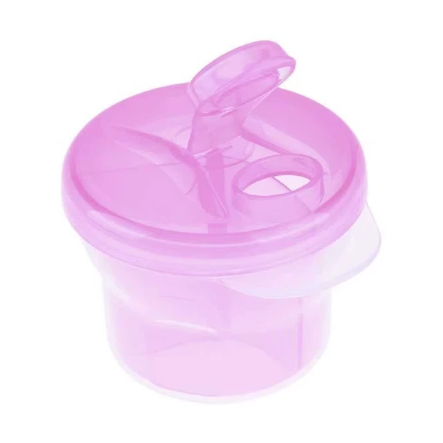 PP SILICONE BABY Milk Powder Formula Dispenser 3 Compartment Portable ...