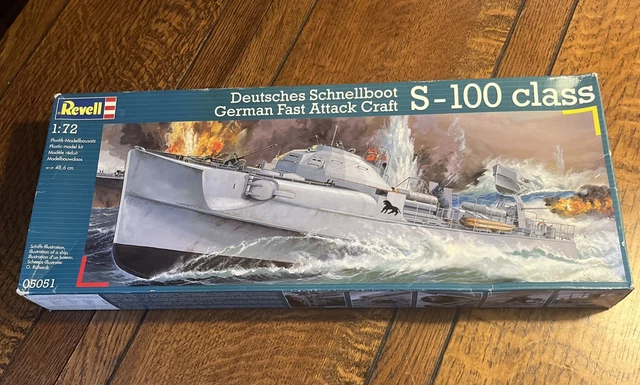 REVELL 1:72 GERMAN Fast Attack Craft S-100 Class Model Kit 05051 Sealed ...