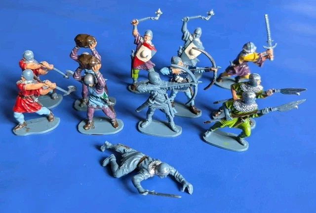 VINTAGE PLASTIC MEDIEVAL Figures Lot £9.95 - PicClick UK
